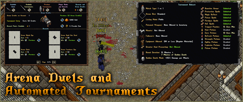 Slideshow arenaduels UO OUTLANDS An Ultima Online Shard