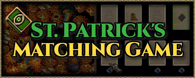 EVENT: The Great St. Pat Match Game